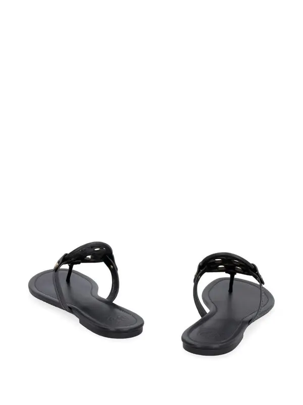 Tory Burch Miller Cutout Sandals - Black