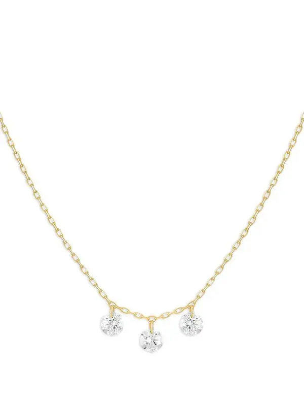PERSEE 18kt Diamond Charm Necklace