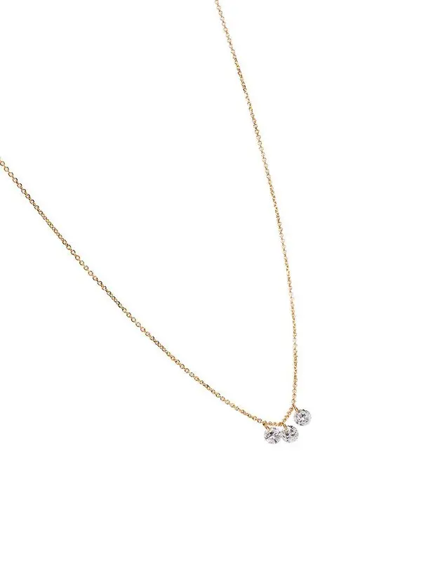 PERSEE 18kt Diamond Charm Necklace