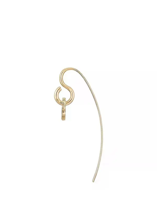 Charlotte Chesnais 18kt Yellow Gold Swing Unit Diamond Single Earring - Metallic