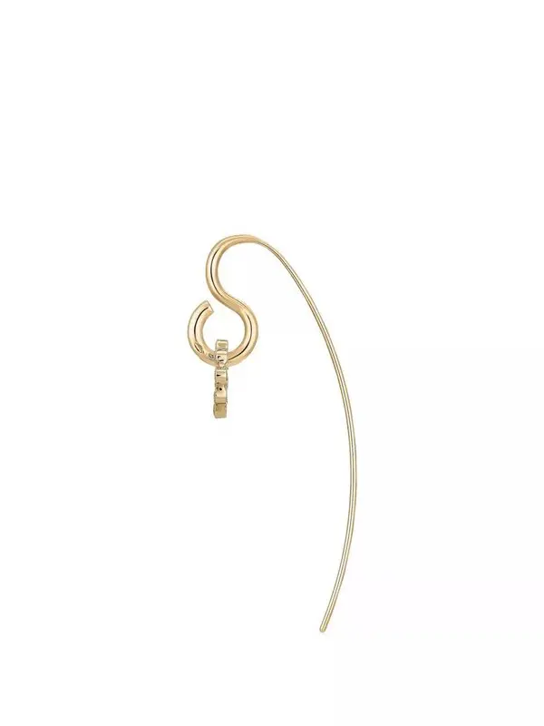 Charlotte Chesnais 18kt Yellow Gold Swing Unit Diamond Single Earring