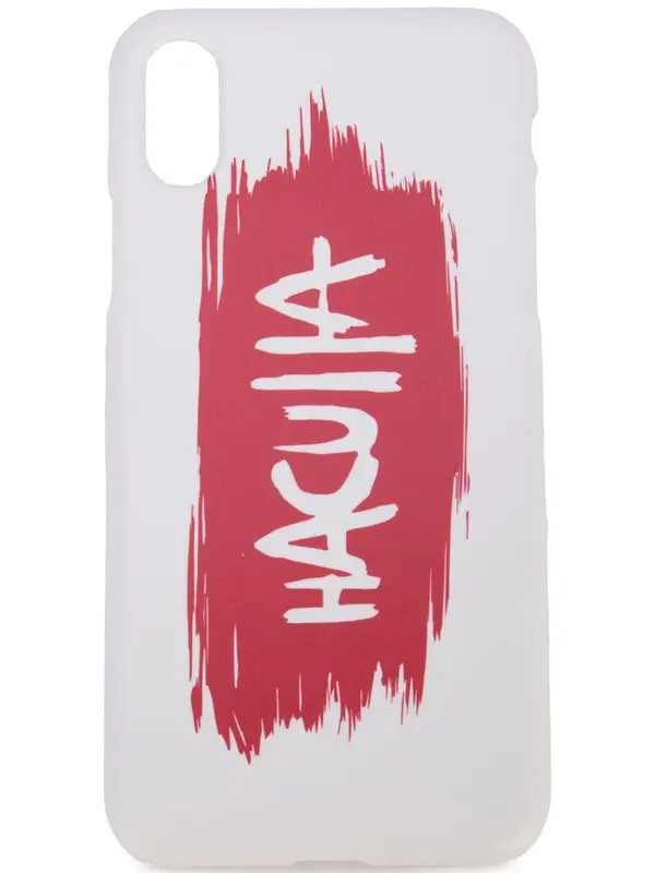 HACULLA. Brush Stroke Iphone Xs Case - White