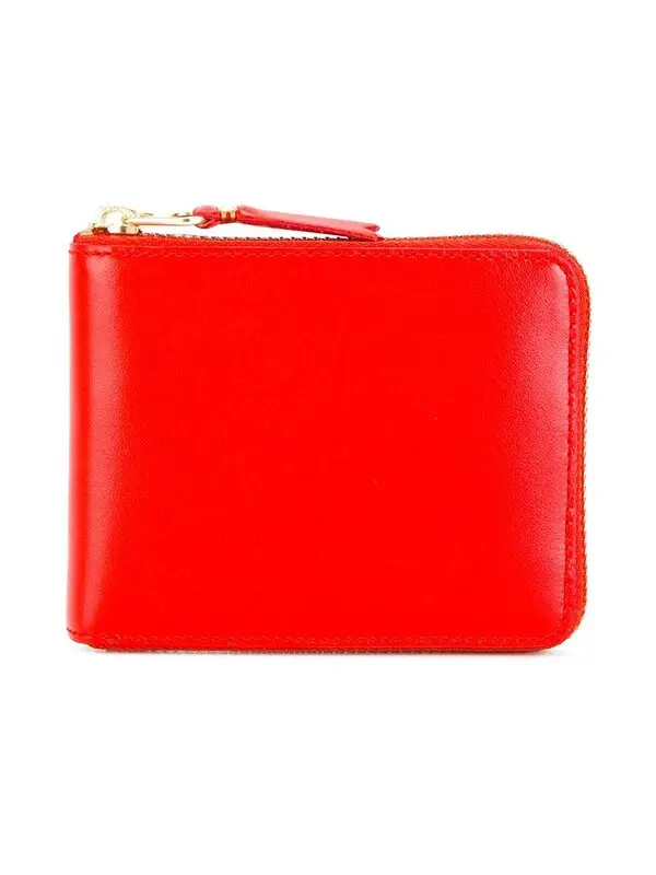Comme Des Garçons Zip Around Wallet - Red