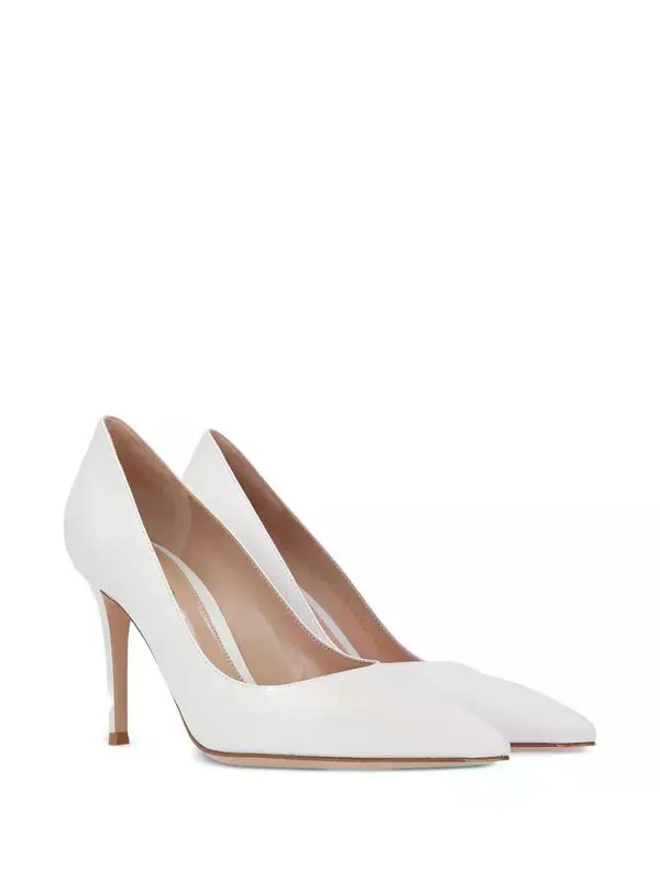 GIANVITO ROSSI 85mm Leather Pumps