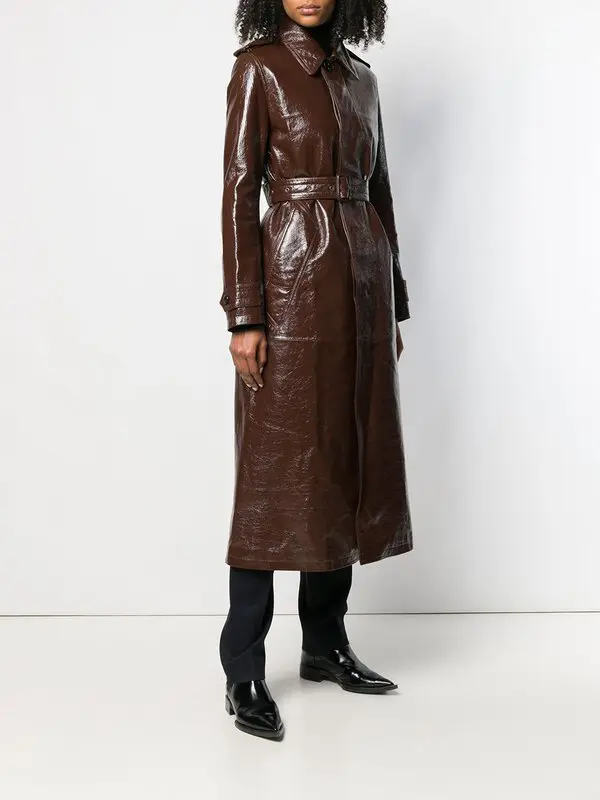 Ami Patent Leather Overshirt