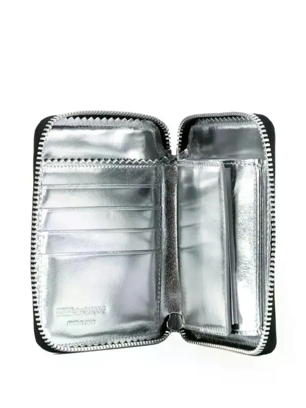Comme Des Garçons Zip Around Wallet - Black