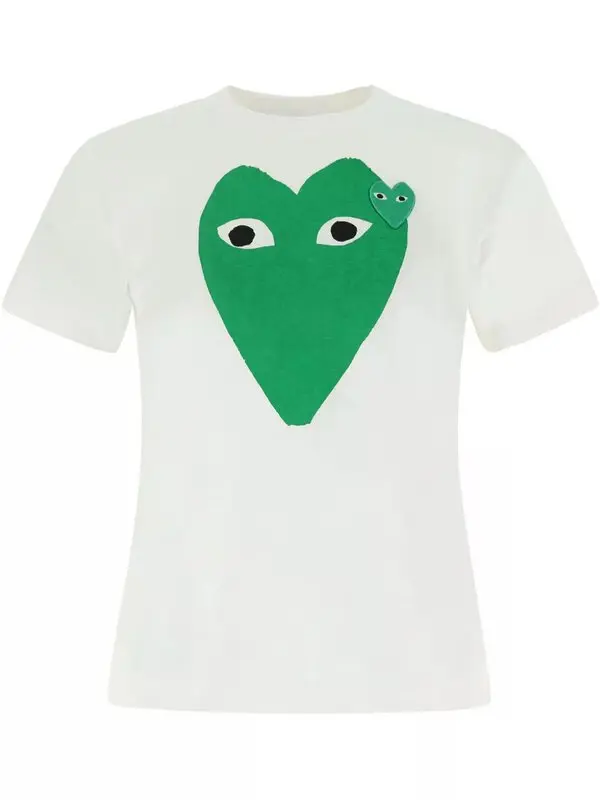 Play Comme Des Garcon Logo-print T-shirt