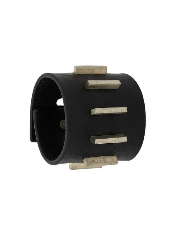 PARTS OF FOUR Restraint Charm Bracelet - Black