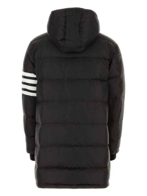 Thom Browne 4-bar Padded Coat - Black
