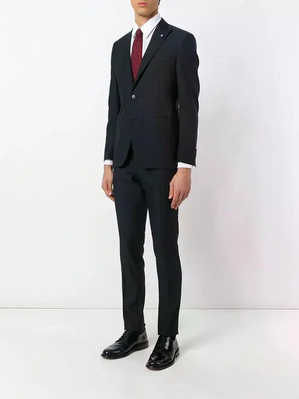 LARDINI Two-piece Slim Fit Suit