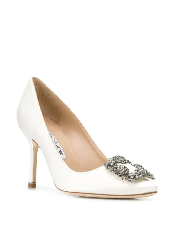 Manolo Blahnik Hangisi 90mm Pumps