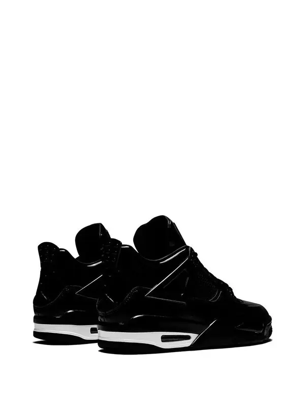 JORDAN Air 4 11lab4 Patent Sneakers - Black