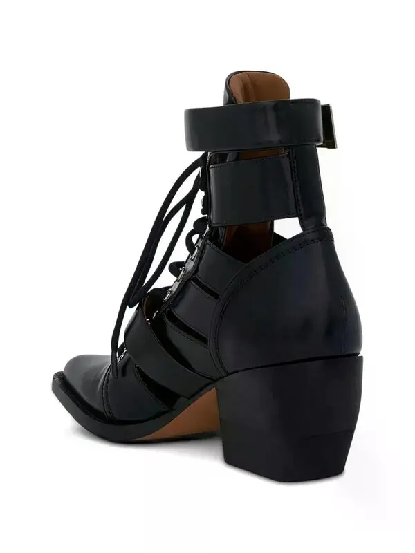 Chloé Reilly Buckled Ankle Boots