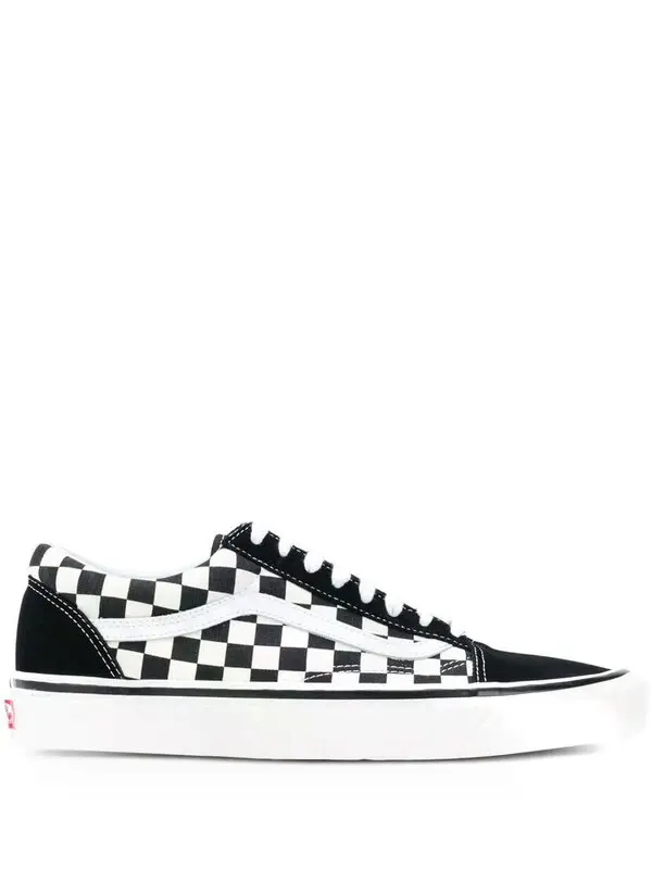 VANS Old Skool 36 Dx Leather And Canvas Sneakers - Black