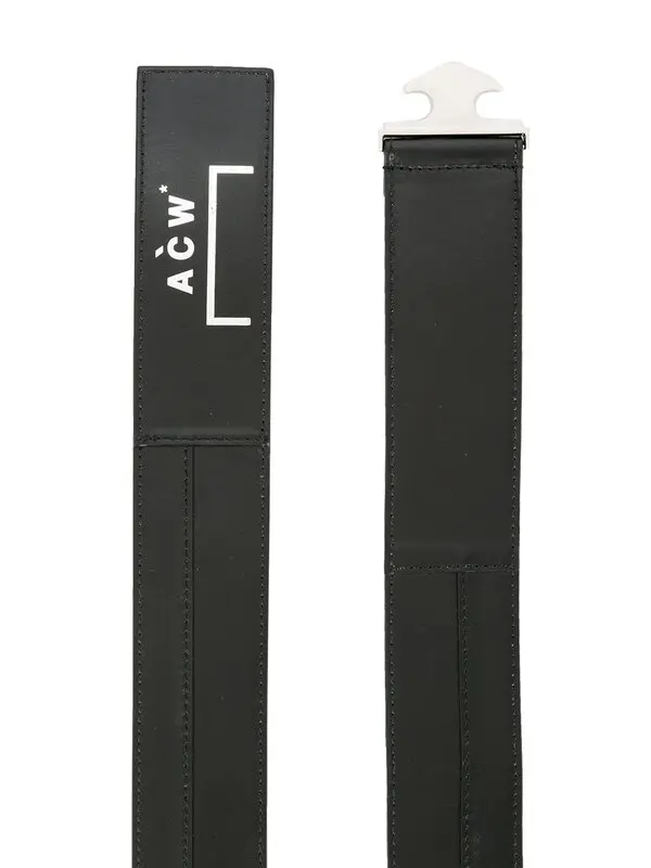 A-COLD-WALL* Logo Leather Belt