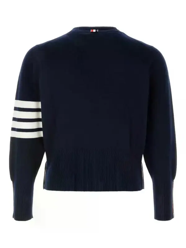 Thom Browne 4-bar Cashmere Jumper - Blue