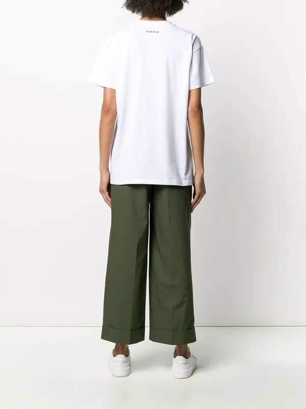 P.a.r.o.s.h Crystal-embellished T-shirt