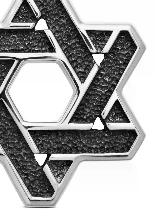 David Yurman Sterling Star Of David Amulet - Silver