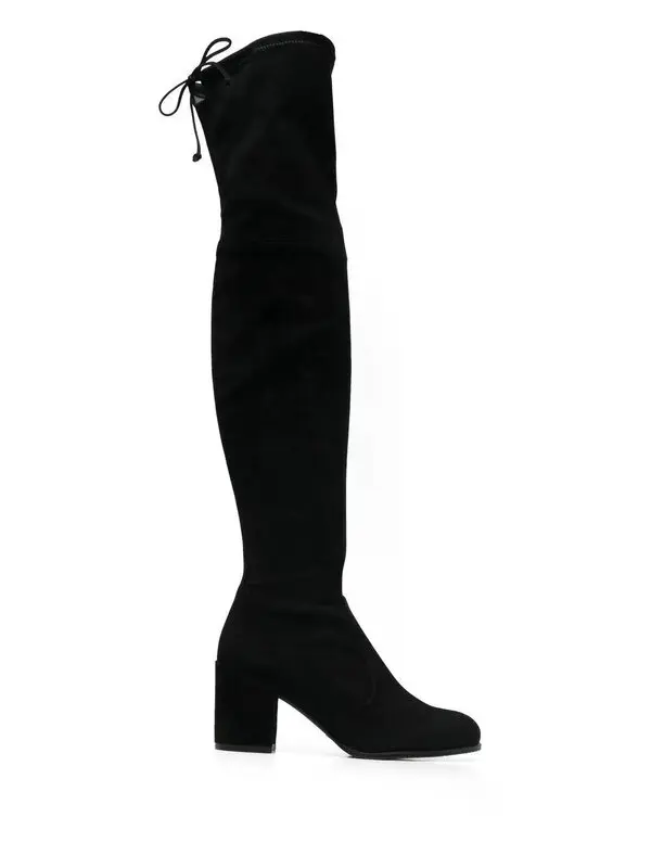 STUART WEITZMAN Tieland Over-the-knee Boots - Black
