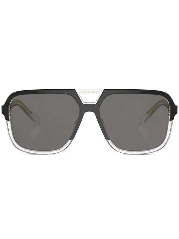 Dolce & Gabbana Pilot-frame Sunglasses - Black