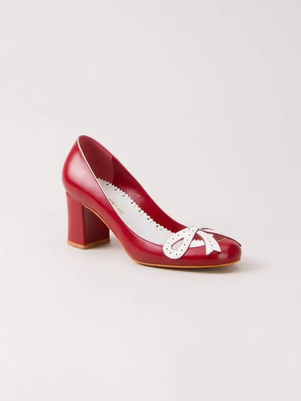 STUDIO CHOFAKIAN Leather Pumps