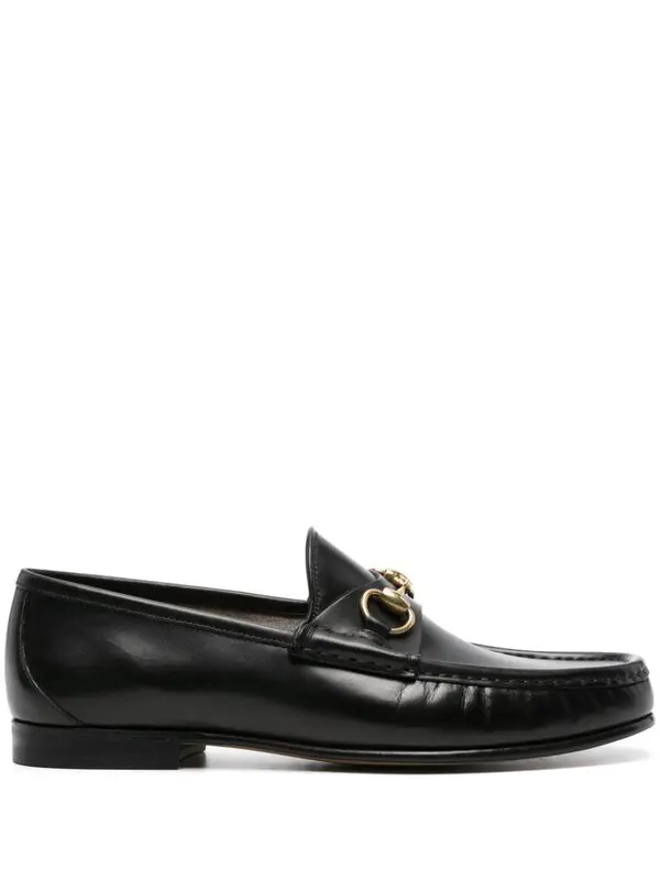 Gucci 1953 Horsebit Leather Loafers - Black
