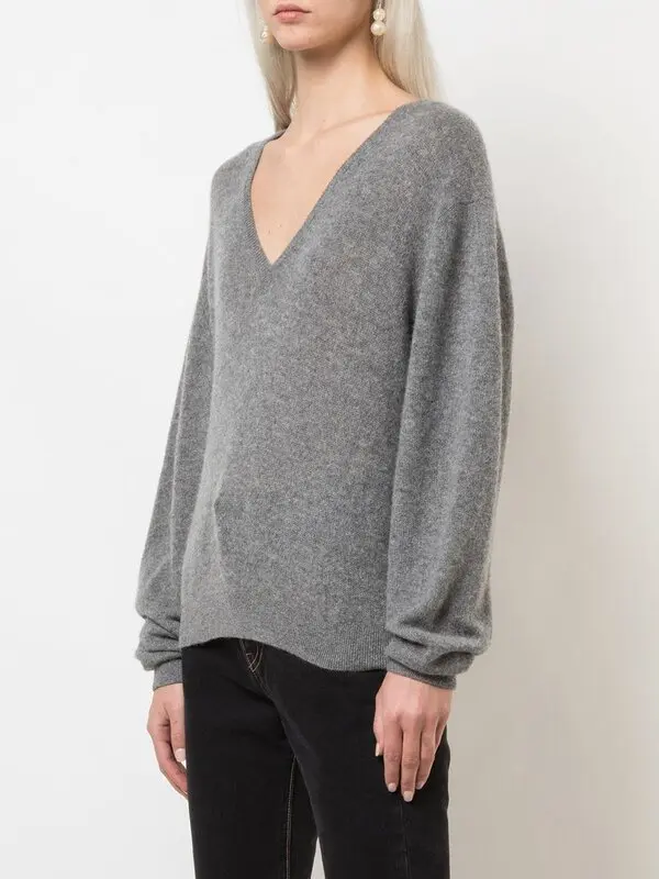 Khaite The Sam V-neck Jumper