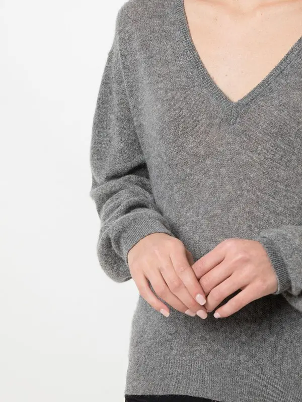 Khaite The Sam V-neck Jumper