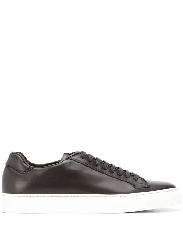 SCAROSSO Ugo Low Top Sneakers - Brown