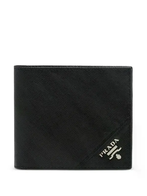 Prada Saffiano Leather Wallet - Black