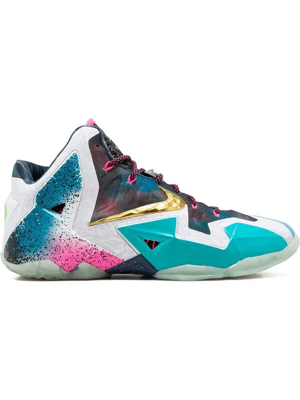Nike Lebron Premium High-top Sneakers - Blue