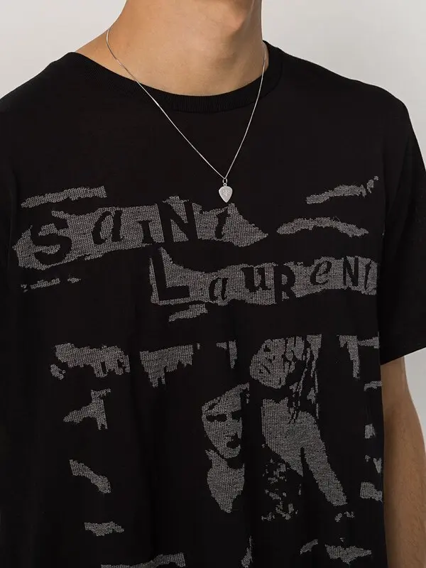 TRUE ROCKS Logo-engraved Pendant Necklace