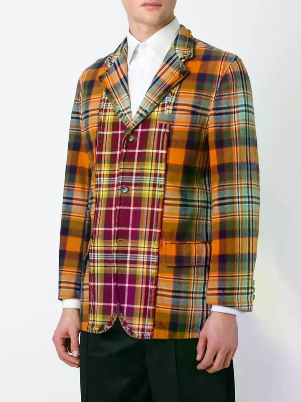 Comme Des Garçons Tartan Blazer