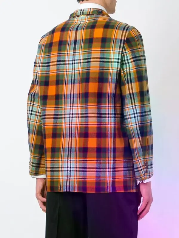 Comme Des Garçons Tartan Blazer