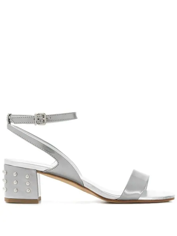 TOD'S Strappy Block Heel Sandals