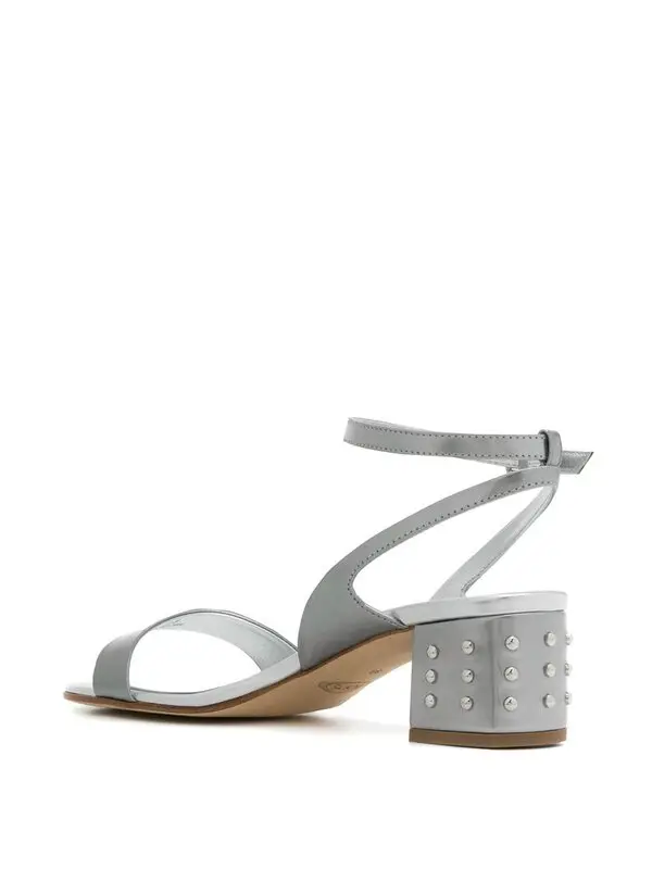 TOD'S Strappy Block Heel Sandals