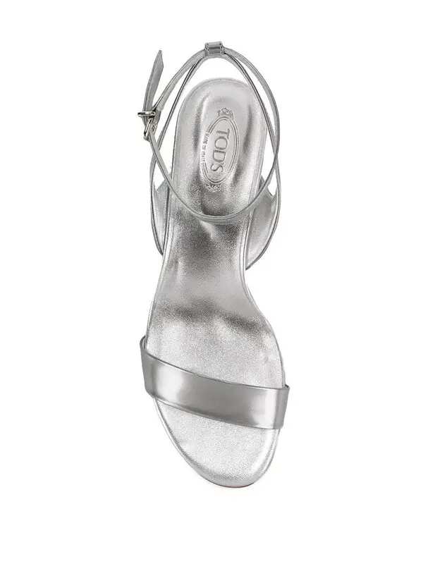 TOD'S Strappy Block Heel Sandals