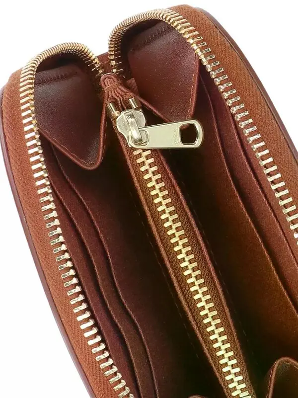 A.p.c. Demi-lune Wallet - Brown