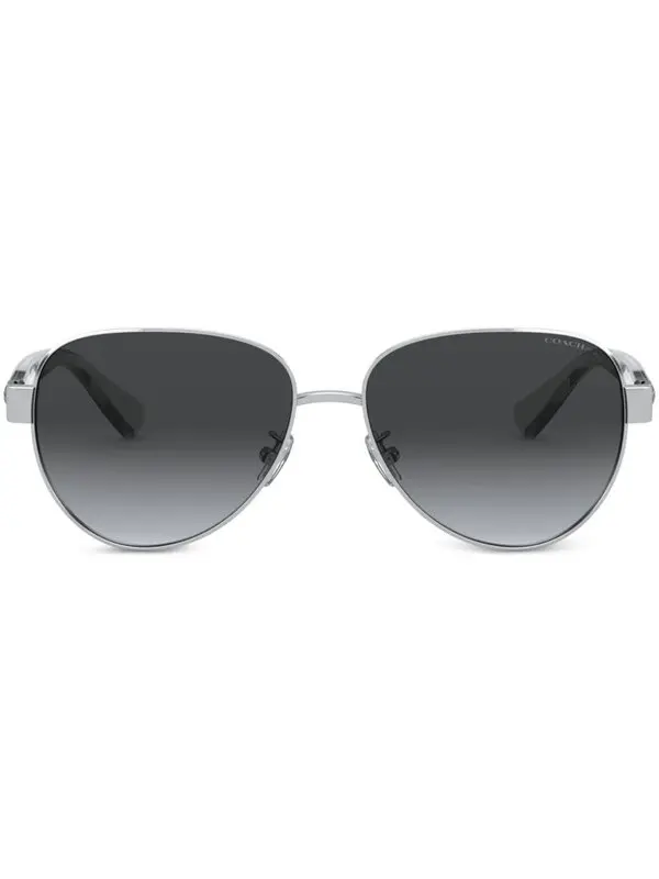 COACH® Pilot-frame Sunglasses - Silver