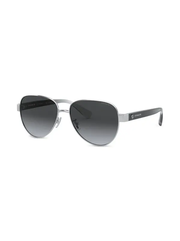 COACH® Pilot-frame Sunglasses - Silver