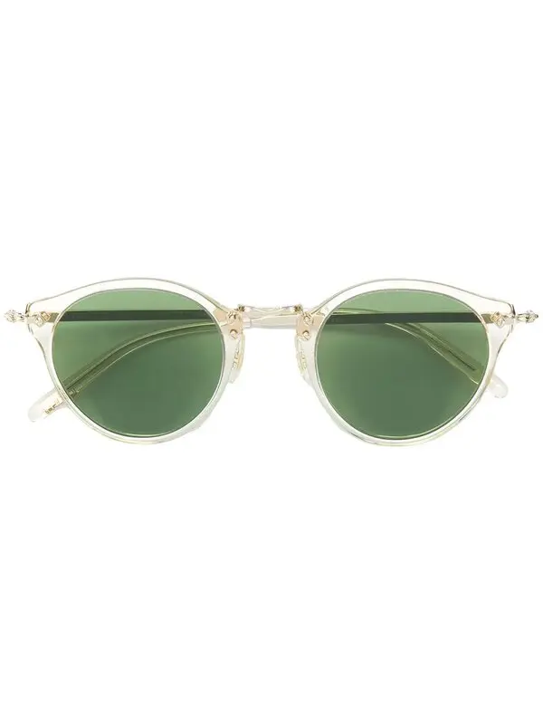 Oliver Spencer Round Frame Sunglasses - Metallic