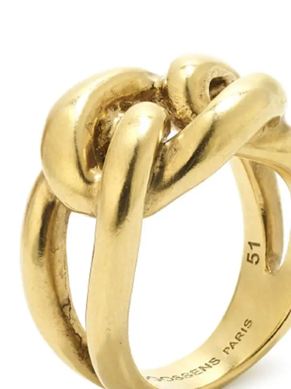 GOOSSENS Twisted Ring - Gold
