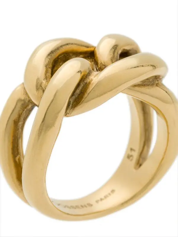 GOOSSENS Twisted Ring - Gold