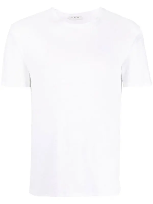Sandro Linen T-shirt - White