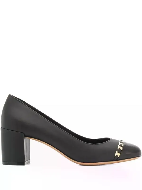 FERRAGAMO 60mm Vara-chain Pumps