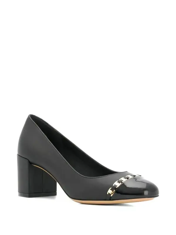 FERRAGAMO 60mm Vara-chain Pumps