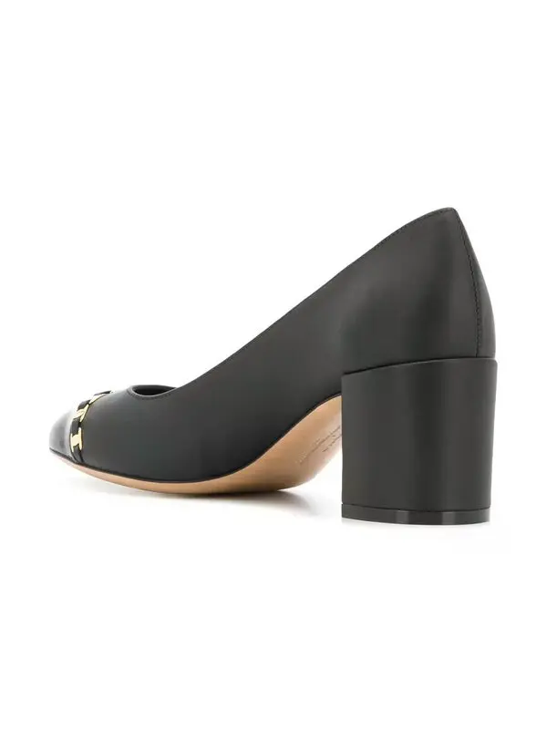 FERRAGAMO 60mm Vara-chain Pumps