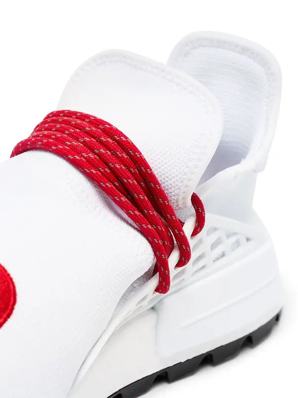 Adidas X Pharrell Nmd Hu Human Made Sneakers In White | Editorialist