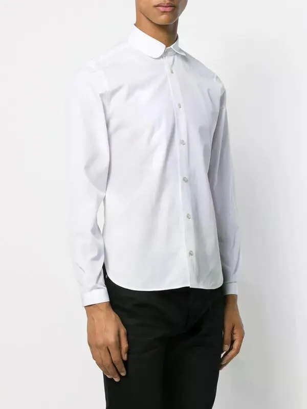Saint Laurent Peter Pan Collar Shirt
