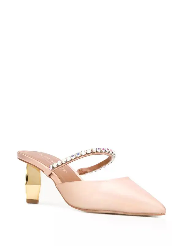 Kurt Geiger Dania Studded Strap Mules